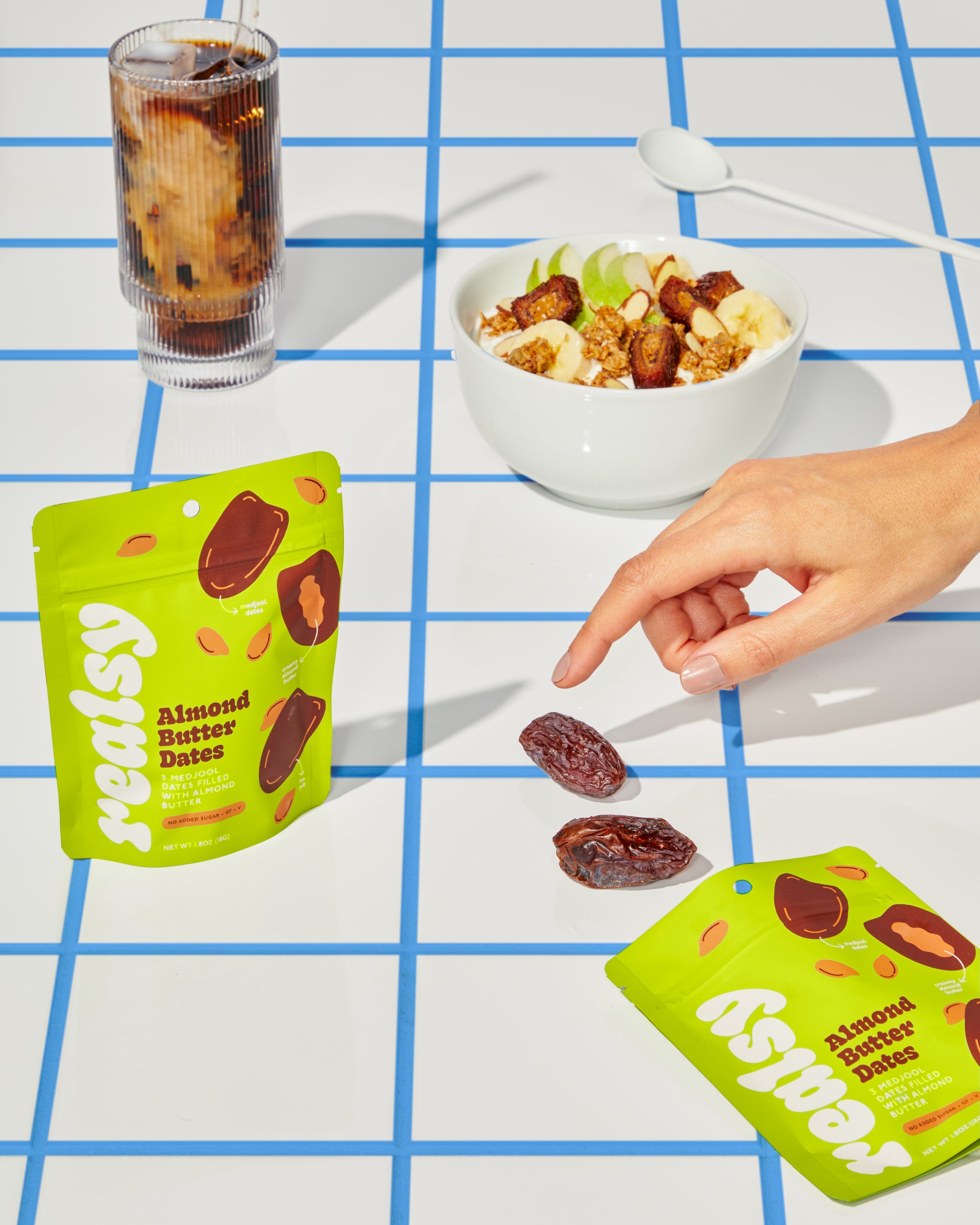 Almond Butter Dates (10 pack) | Snack Packs – realsy